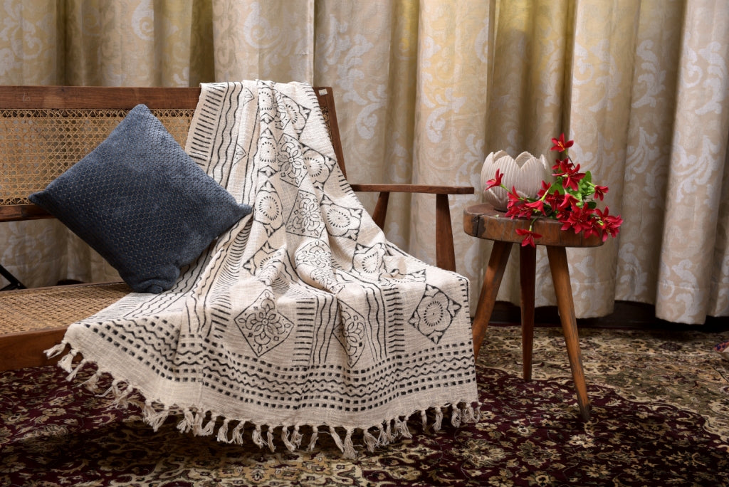 Ibani Mudcloth Throw – razaaiwala